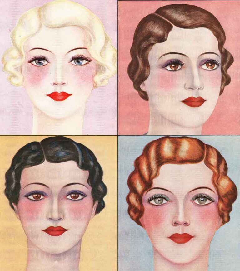 1930's makeup guide Archives - Vintage Makeup Guides