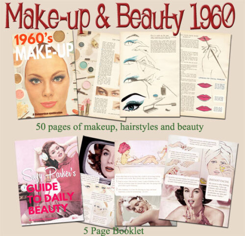 1960s Makeup Tutorial Books Vintage Makeup Guides