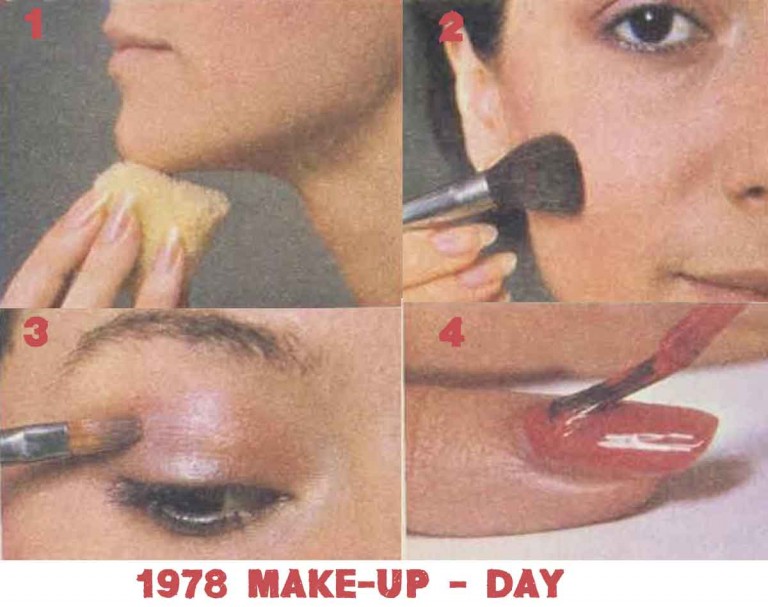 1978 Make-up Tutorial - The Bare Eye Look - Vintage Makeup Guides