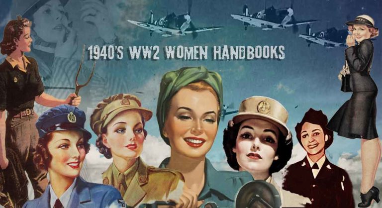 World War 2 Women Memorabilia - Vintage Makeup Guides