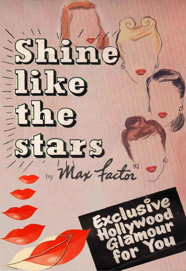 World War 2 Women Memorabilia - Vintage Makeup Guides